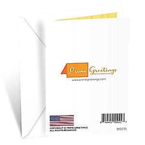 Happy 14th Birthday Card | Made in America | Eco-Friendly | Thick Card Stock with Premium Envelope 5in x 7.75in | Packaged in Protective Mailer | Prime Greetings