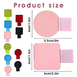 Teaaha 10Pcs Notebook Pen Holder Planner Pen Holder For Notebook Adhesive Pen Loop Holder Elastic Pencil Pen Holder Loop Designed For Notebooks Journals Calendars Pen Loops With 10 Colors