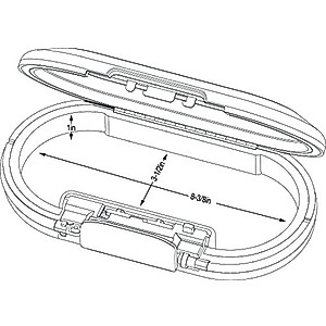 Master Lock Portable Small Lock Box, Set Your Own Combination Lock Portable Safe, Personal Travel Safe, 5900D