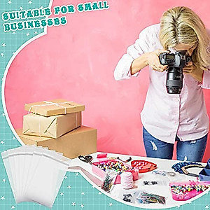 800 Pieces 4 Mil Zipper Poly Bags Plastic Clear Reclosable Zipper Bags 2 x 3 Inches Heavy Duty Small Plastic Bags for Jewelry Painting Electronic Components