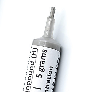 TechDiamondTools Diamond Polishing Compound Polishing Paste USA Made 200,000 Grit 0-0.1 Microns for Marble Glass Metal Rock Jewelry Resin Silver Chrome Gemstone with High Concentration Diamond Powder