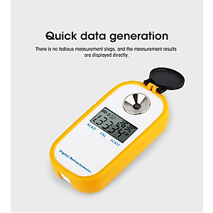 yise-O0616 New For Digital Salt Refractometer Salinity Specific Gravity Meter 0~28% Refractometer Food Salt Content Tester Sodium Chloride NaCl