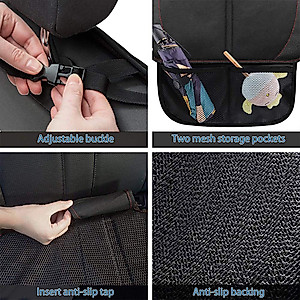 UCARE Child Car Seat Protector Waterproof Foldable Baby Seat Cover Protector for Child & Baby Cars Seats with Thickest Padding and Non Slip Backing (1)