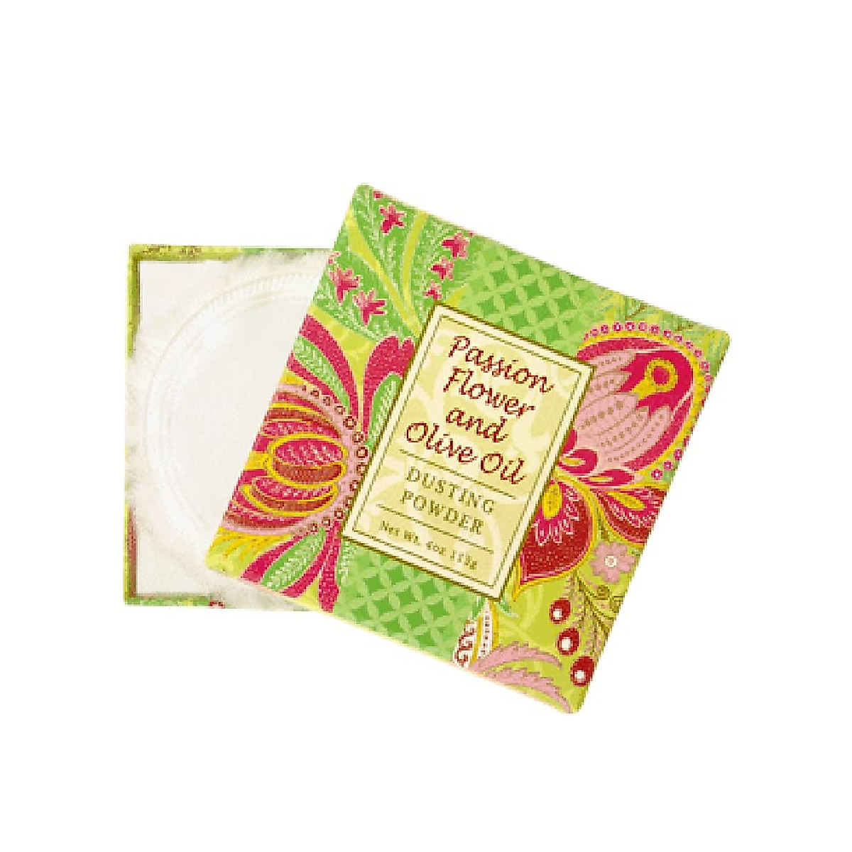 Greenwich Bay Trading Co. Dusting Powder, 4 Ounce, Passion Flower and Olive Oil
