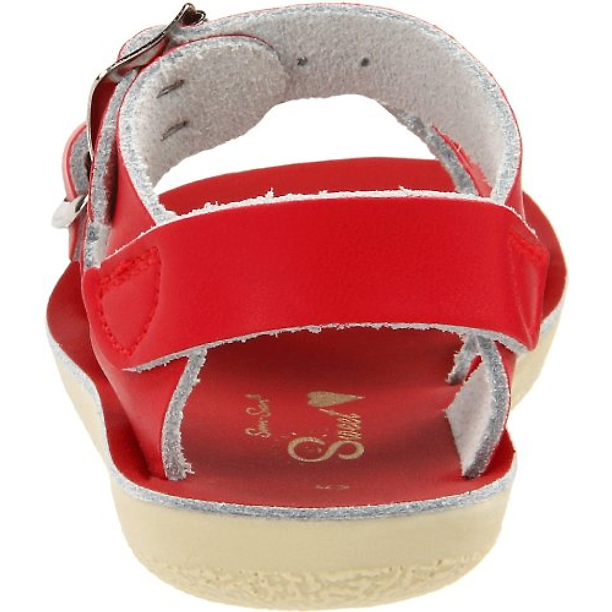 Salt Water Sandals by Hoy Shoe Sweetheart,Red,5 M US Toddler