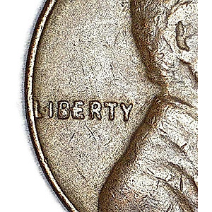 1957 D Filled 1 9 B BIE and Cud Errors Lincoln Wheat Cent Good