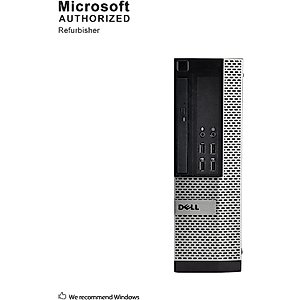 Dell Optiplex 7010 Business Desktop Computer (Intel Quad Core i5 up to 3.6GHz Processor), 8GB DDR3 RAM, 2TB HDD, USB 3.0, DVD, Windows 10 Professional (Renewed)