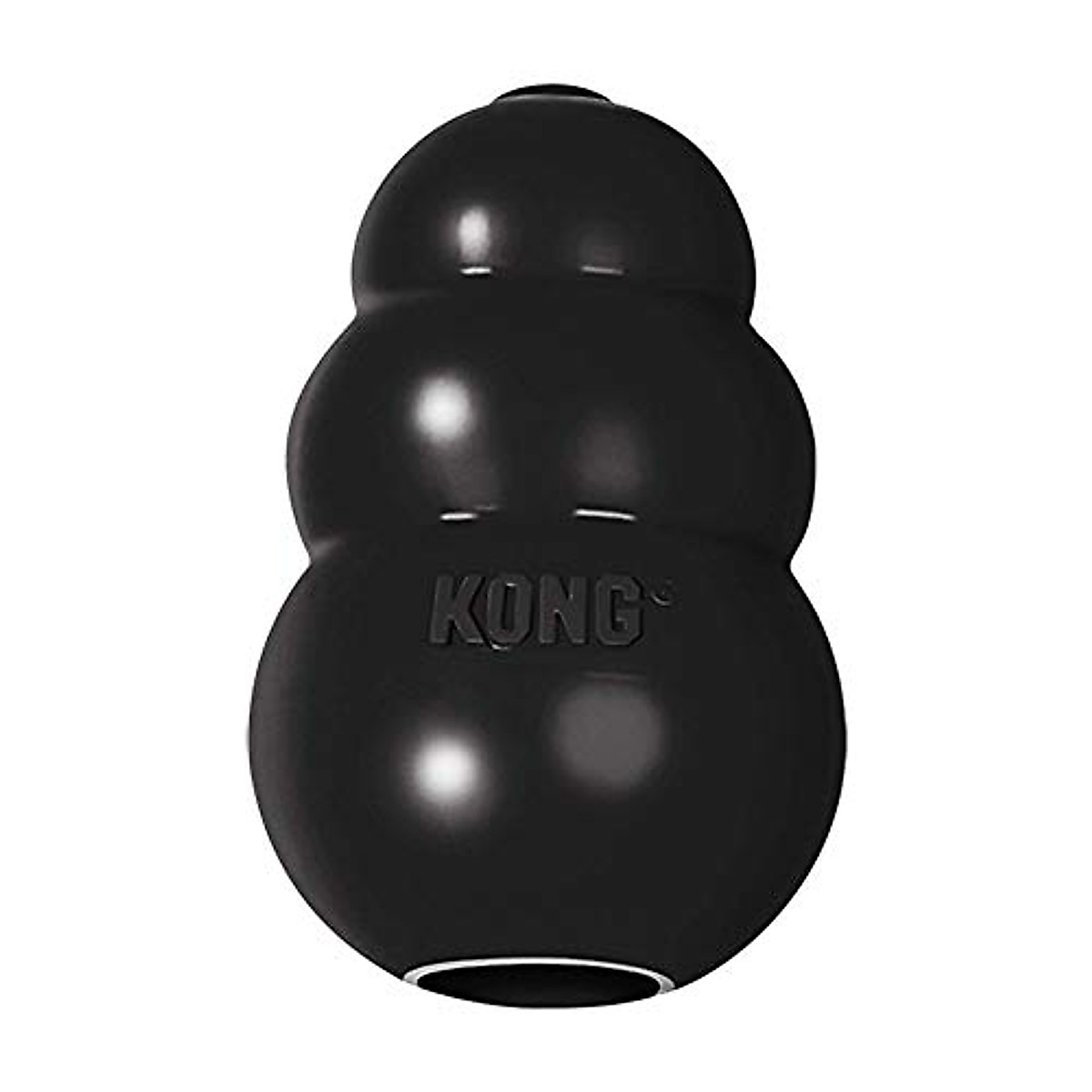 KONG Extreme Dog Pet Toy Dental Chew (2 Pack), Large, Large - 2 Pack, Black, Model:K1-2