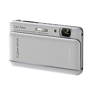 Sony Cyber-shot DSC-TX66 18.2 MP Exmor R CMOS Digital Camera with 5x Optical Zoom and 3.3-inch OLED (Silver) (2012 Model)