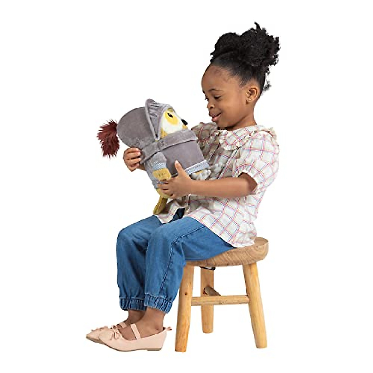 Manhattan Toy Knight Owl 10 Inch Officially Licensed Plush Stuffed Animal