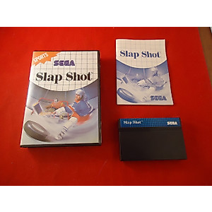 Slap Shot For Sega Master Mega Cartridge System Video Game