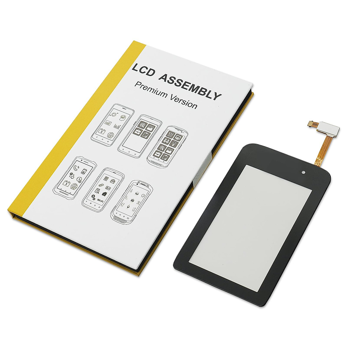 MC9300 Touch Screen Digitizer Replacement for Zebra MC9300 MC930B-G Handheld Barcode Scanner Mobile Computer,HD Sensitive