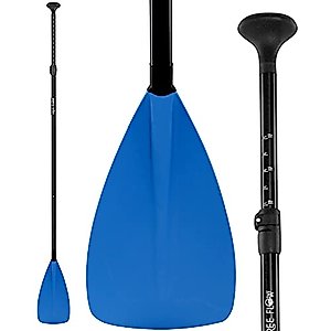 SereneLife Stand Up Paddle-Board Adjustable Paddle - Adjustable Water Paddle Oar for SLSUPB125 Free-Flow Inflatable SUP Stand Up Water Paddle-Board PRTSLSUPB125PDL