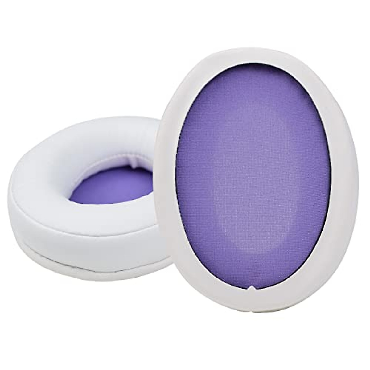 MOLGRIA Ear Pads Cushion, Replacement Earpads for HyperX Cloud Alpha- Compatible with ATH M40X/M50X /M50XBT / HyperX Cloud 1 & 2 / SteelSeries Arctis 3/5 / 7 / 9X Pro/Stealth 600 Headphones(White)