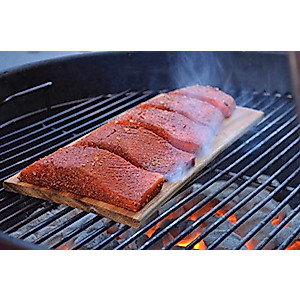 6 Pack Cedar Grilling Planks for Salmon and More. Sourced and Made in The USA.