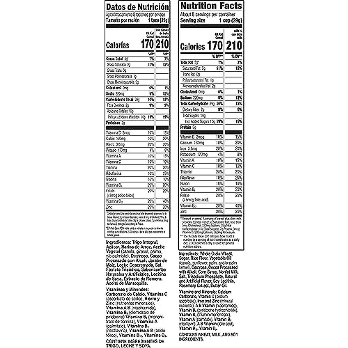 KIT KAT Chocolatey Cereal, Breakfast Cereal Made with Whole Grain, 11.5 oz