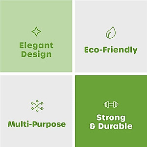 [300 Count] Bamboo Knot Picks - 4.75 Inch Appetizer, Sandwich, & Cocktail Drinks Skewer Toothpicks