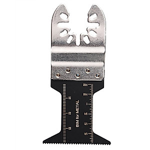 HIFROM 12PCS 45MM Bi-Metal Oscillating Multitool Quick Release Saw Blades Replacement for Porter Cable Fein Bosch Dremel Craftsman Ridgid Multi Tool