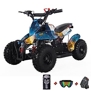 X-PRO 40cc Kids ATV 4 Wheelers 40cc ATV Quads Kids Quad (Starry Camo)