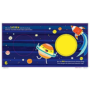 8 Little Planets: A Solar System Book for Kids with Unique Planet Cutouts