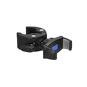 ARKON Mobile Grip 5 Phone Clamp Post Mount for iPhone 11 XS XR X Galaxy S20 S10 S9 Retail Black, MG531