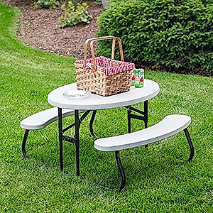 Lifetime 60339 Kids Picnic Table, Gray