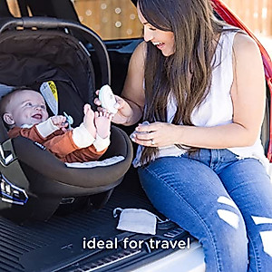 Olababy Rechargeable Electric Baby Nail Trimmer | Newborn Nail Clipper | Electronic File for Babies | Infant/Toddler Nail Grooming Kit | Portable Manicure Essentials | LED Light Fingernail Cutter Set