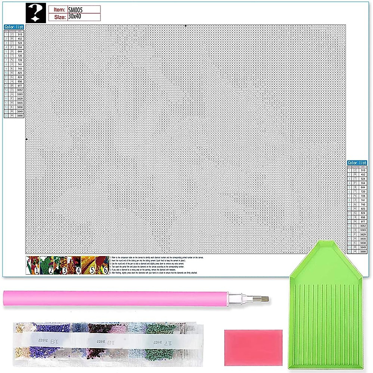 FQOVKYN 12 Pack Diamond Painting Kits