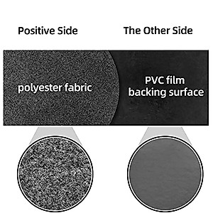 SMART HOME CHEF Under Grill Mat Rubber Backing Layer Waterproof Oil Drain Pan Absorb Liquid Garage Mat for Under Car Protects Floor Washable and Reusable Garage Floor Mat (36"x30" Original Mat)