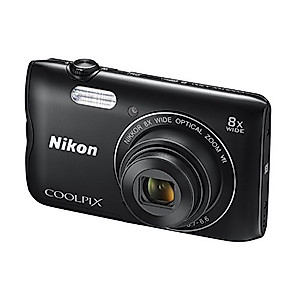 Nikon Coolpix A300 20 MP Point & Shoot Digital Camera, Black