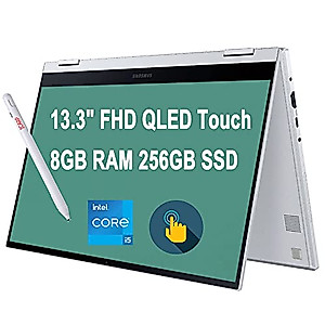 Samsung 2021 Latest Galaxy Book Flex2 Alpha 2-in-1 Laptop 13.3" FHD (Renewed)