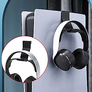 balikha Headphone Holder Game Controller Stand Mount Hanging Hooks for PS5 Host