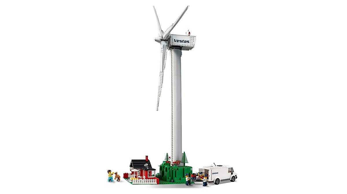 Collectible LEGO Vestas Wind Turbine 10268 - Motorized