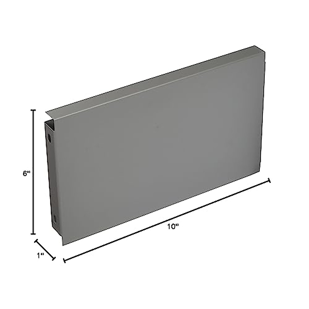 Salsbury Industries Front Base for 12-Inch Metal Locker, Gray