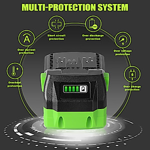 POWITEC 2PACK 6.0Ah Replacement Battery 36V/18V for Metabo HPT MultiVolt Battery 372121M 371751M BSL36A18 BSL36B18 Cordless Tool Lithium Ion Battery