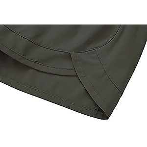 Tough Mode Womens 3" Lightweight Running WOD Volleyball Shorts Workout Mesh Liner Zip Pocket