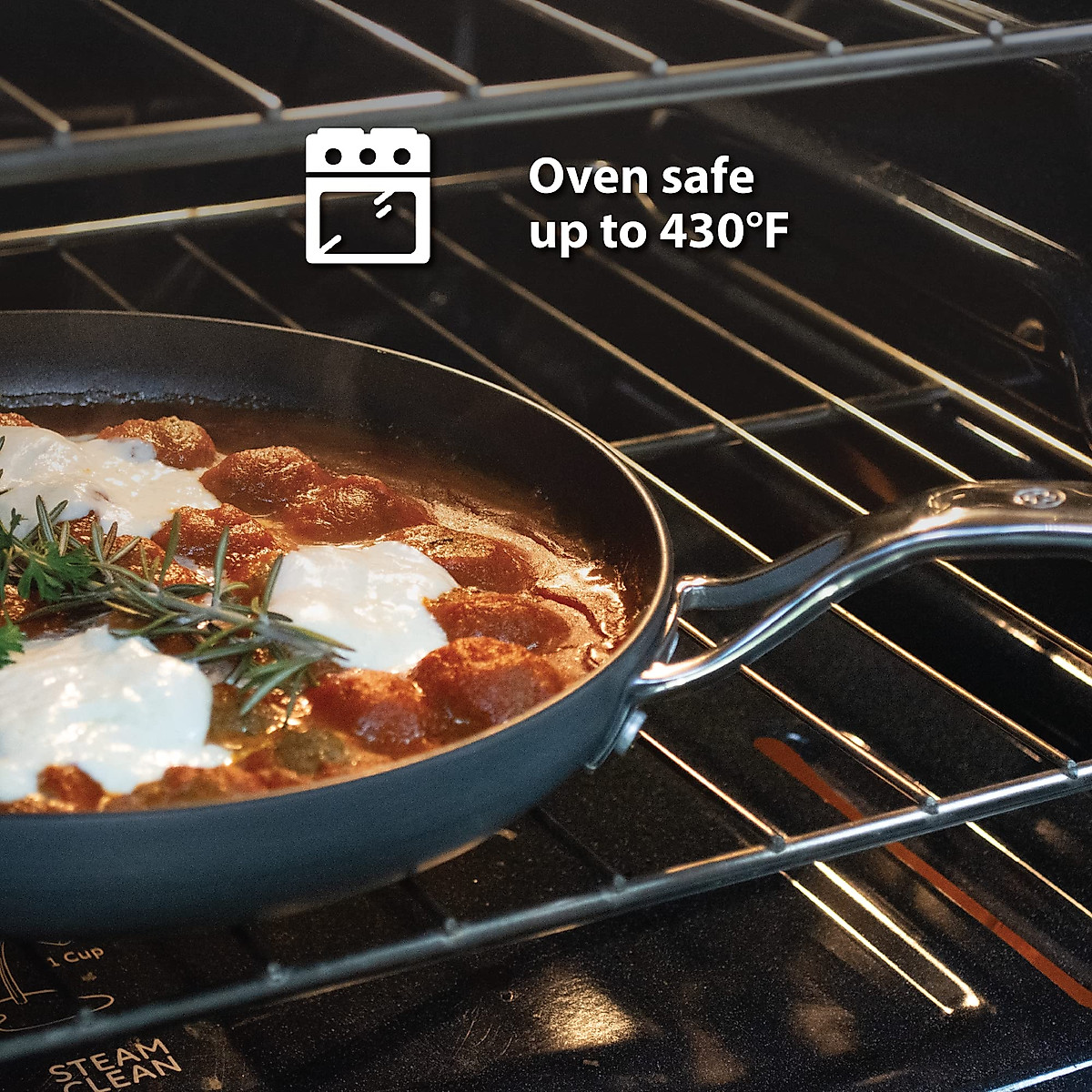 Swiss Diamond Hard Anodized Induction Compatible Stockpot/Dutch Oven with Lid - Dishwasher and Oven Safe, 8 Quart Nonstick Pan