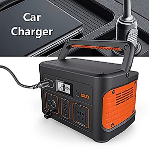 KFD Car Charger Cigarette Lighter DC Adapter for Jackery Portable Explorer 160/240/300/500/1000 Goal Zero Yeti/Anker/BLUETTI EB3A/EB70/EB70S/PAXCESS Rugged330/BALDR Power Station Power Supply Cord