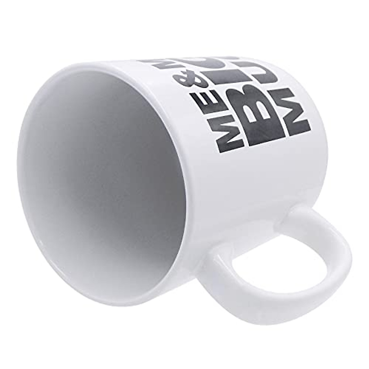 Mug BIG Coffee Mug oversize Huge 28 ounces Mega Size Cup, Extra Large for Big drinks, Office desk decor novelty Gift Coffee Lovers XL Coffee Mug (ME & MY BIG MUG)