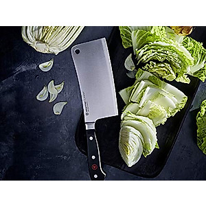 Wüsthof Classic Cleaver, 6-Inch, Black