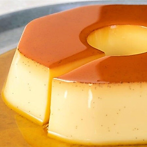 GTR SOURCE Oven Safe Large Plastic Bain-Marie baking containers - Pudding/Flan - Not Reusable - 500mL/ 16oz (Pack of 6)., Clear, pudim04