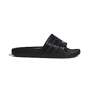 adidas Adilette Aqua Slide Core Black/Core Black/Core Black Men's 5, Women's 6