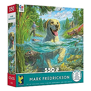 Ceaco - Mark Fredrickson - Lets Fish! - 550 Piece Jigsaw Puzzle