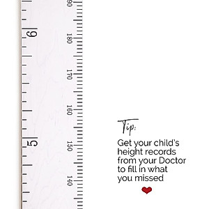 Headwaters Studio Personalized Wooden Growth Chart for Wall - Growth Chart, Kid Height Wall Ruler, Height Measurement for Wall, Wooden Height Chart for Kids, Wood Growth Chart for Wall, Growth Ruler