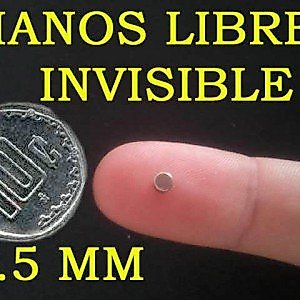 Invisible Secret Spy Nano Wireless Earphone Earpiece for Mobile Phone