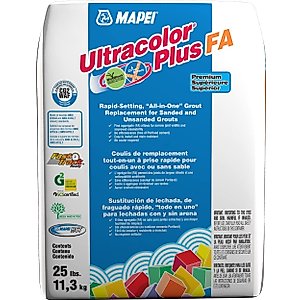 Mapei Ultracolor Plus FA Rapid-Setting Grout 25LBS (Warm Gray 93)