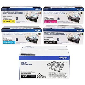 Brother HL-L8360CDW Toner Cartridge Set (TN436) with Drum Unit (DR431CL)