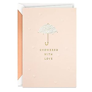 Hallmark Signature Bridal Shower Card (Showered with Love) (5RZH1244)