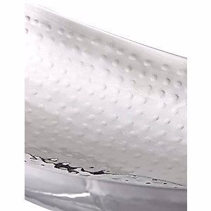 Elegance Hammered Oval Centerpiece Bowl, 17" x 9", Silver