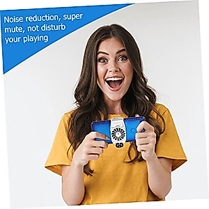 UKCOCO intelligent Cooling artifact cell phone bracket cooler mobile phone holder fan eat chicken heat sink cellphone stand holder Mute mobile holder portable mobile phone stand